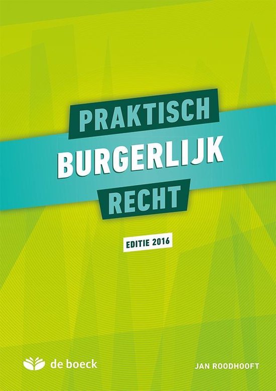 Praktisch burgerlijk recht, Roodhooft | 9789045557687 | Boeken | bol