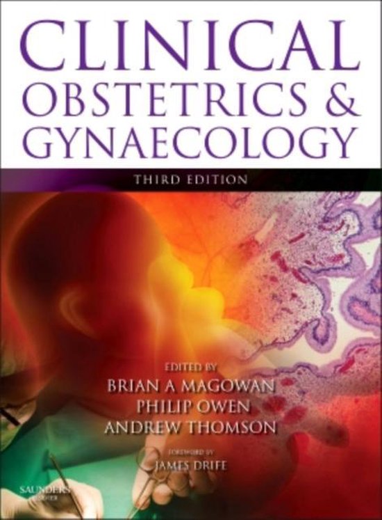Clinical Obstetrics and Gynaecology | 9780702054082 | Andrew Thomson | Boeken | bol.com