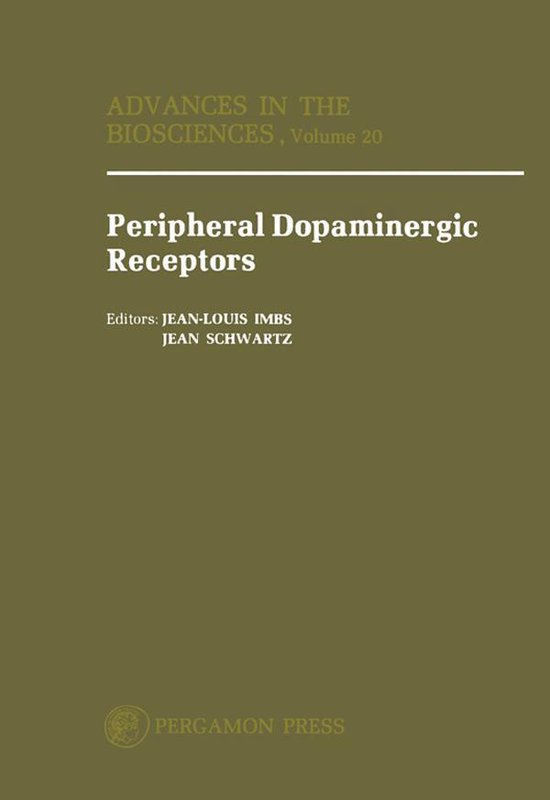 Peripheral Dopaminergic Receptors (ebook), Schwartz Jean Imbs Jean ...