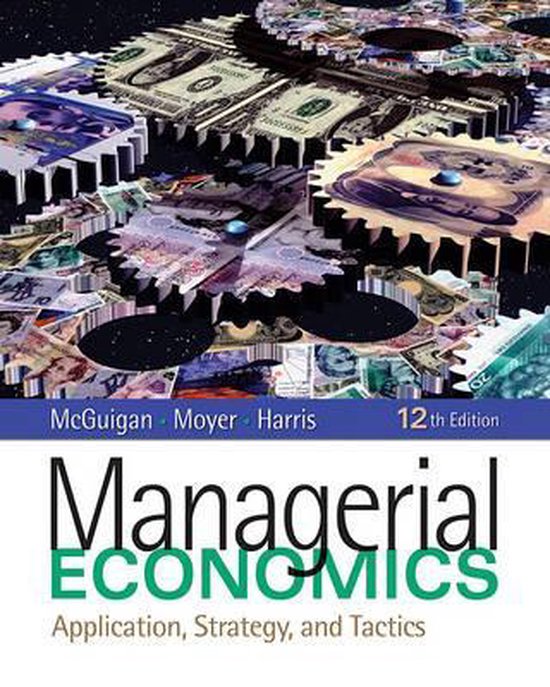 Managerial Economics | 9781439079232 | James R McGuigan | Boeken | bol