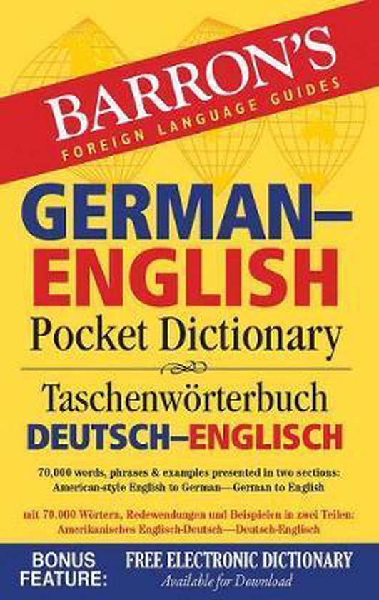 German-English Pocket Dictionary | 9781438006086 | Ursula Martini ...