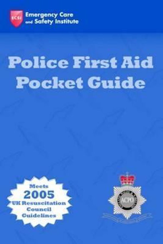 Police First Aid Pocket Guide, Acpo | 9780763753498 | Boeken | bol