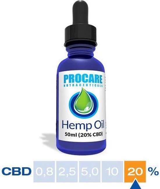 CBD Olie, Full Spectrum (20%) 50ml | bol