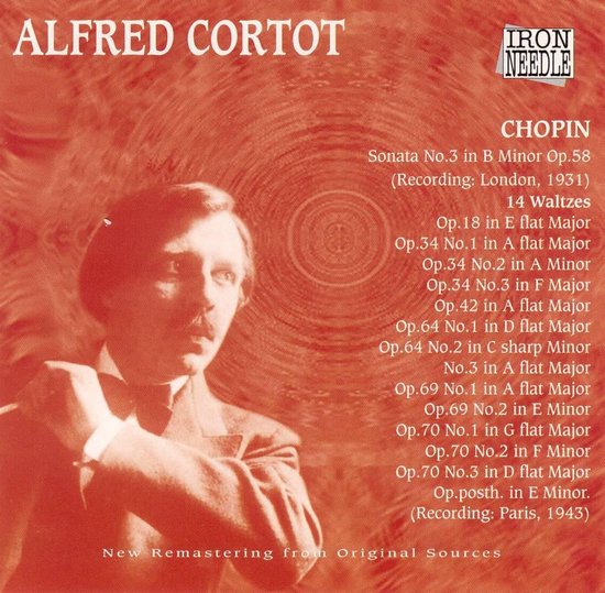 Alfred Cortot Plays, Alfred Cortot | CD (album) | Muziek | bol