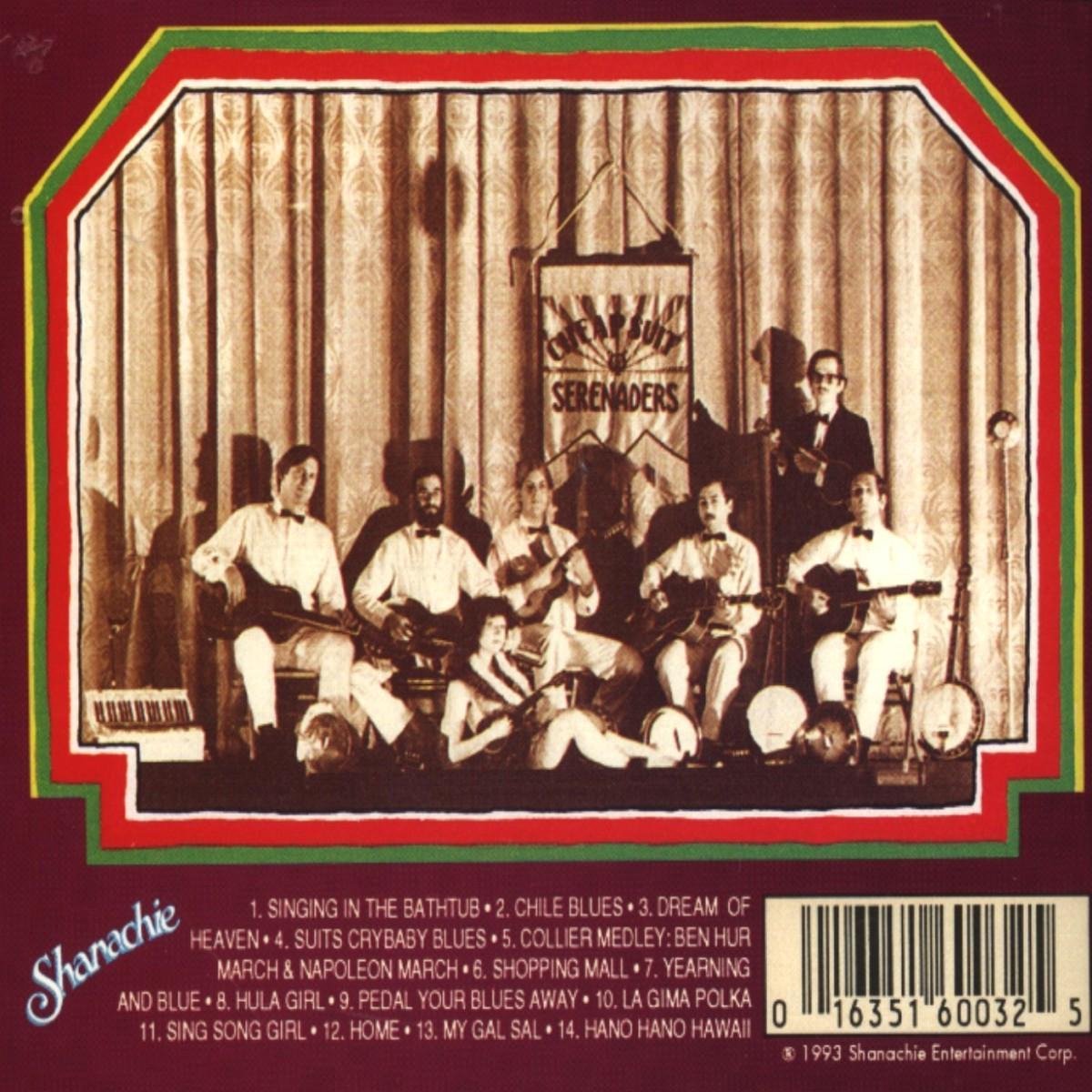 Singing In The Bathtub, R. Crumb & the Cheap Suit Serenaders | CD ...