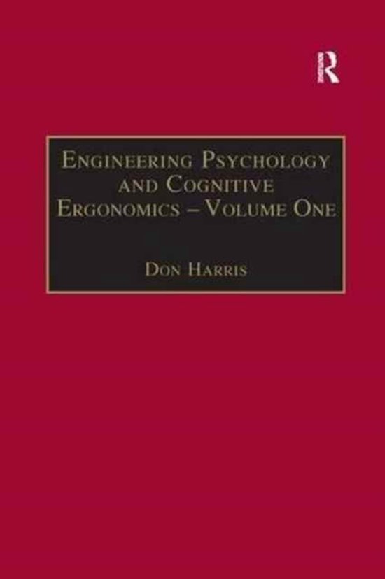 Engineering Psychology and Cognitive Ergonomics Series- Engineering ...