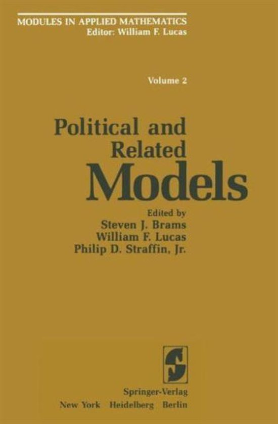 Modules in Applied Mathematics | 9780387906966 | Lucas W.F. | Boeken ...