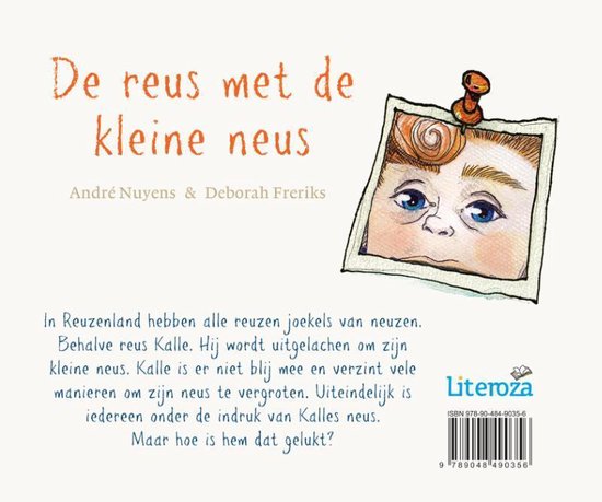 De reus met de kleine neus, André Nuyens | 9789048490356 | Boeken | bol.com