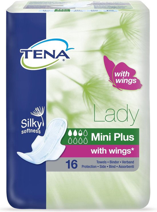 Tena Lady Mini Plus Wings | bol
