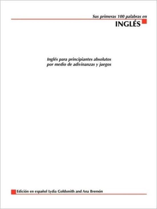 Sus Primeras 100 Palabras en Ingles | 9780071421997 | Lydia Goldsmith ...