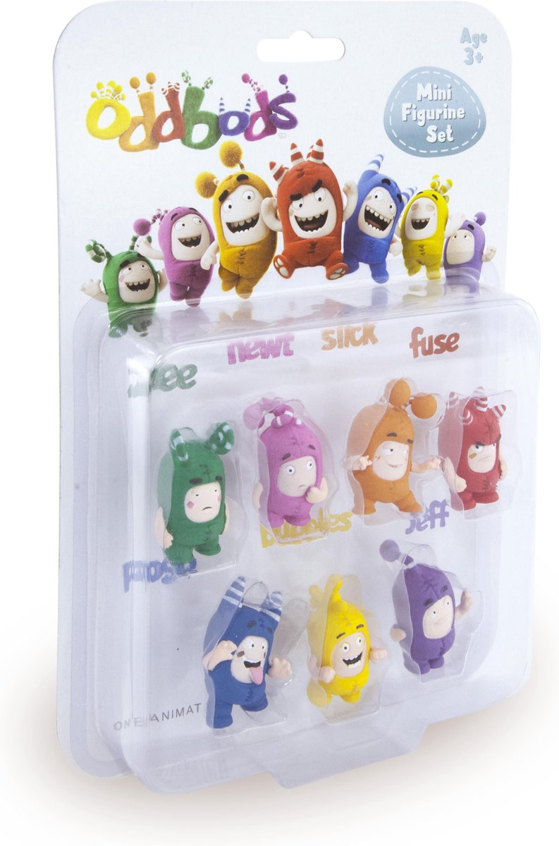 Oddbods Mini Figurines Set | bol.com