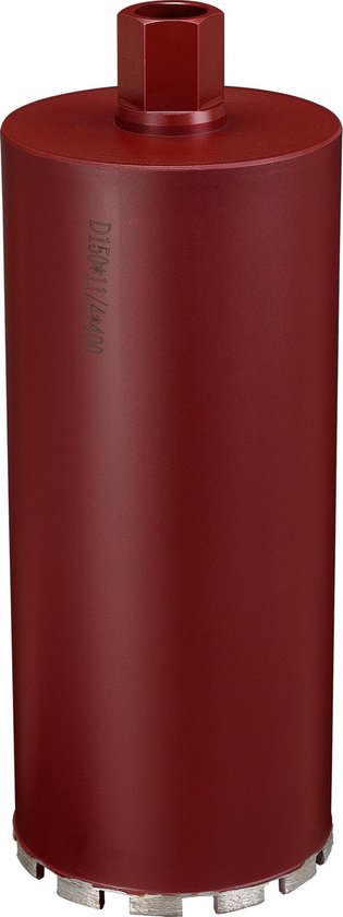 Diamantboor boorbit diamantkernboor Ø 150x400 mm rood | bol