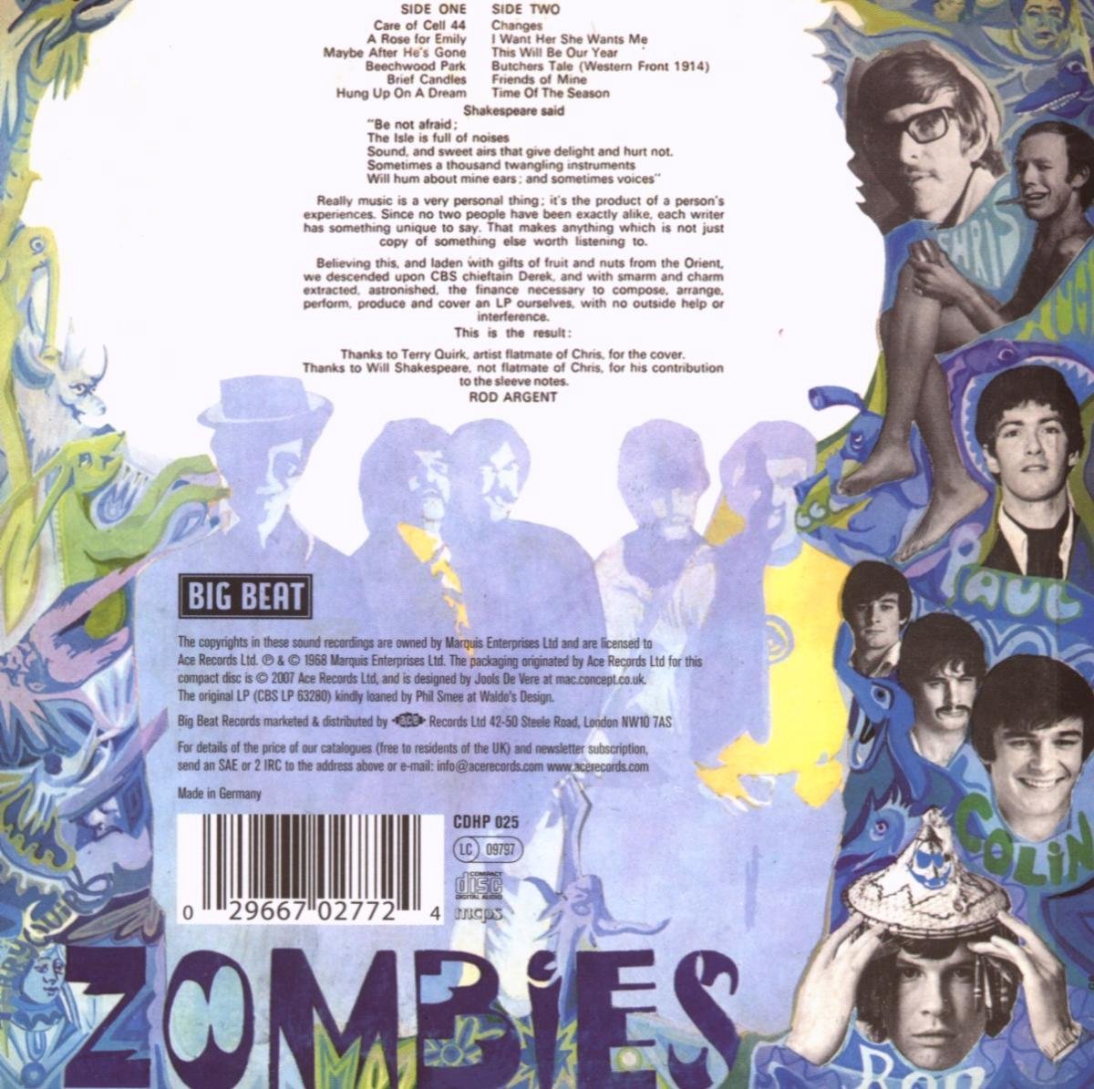 Odessey And Oracle, Zombies | CD (album) | Muziek | bol.com