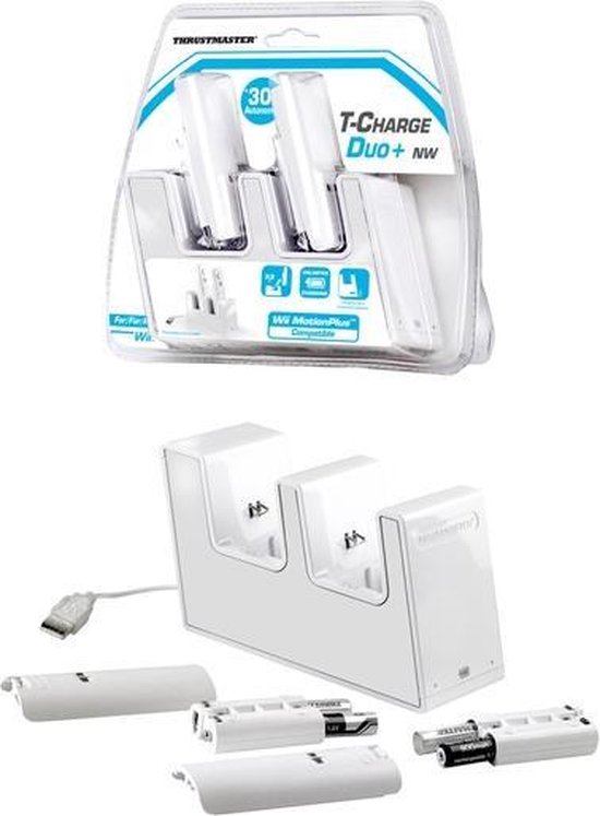 Thrustmaster Duo Charger Wii Remote Controller | bol.com