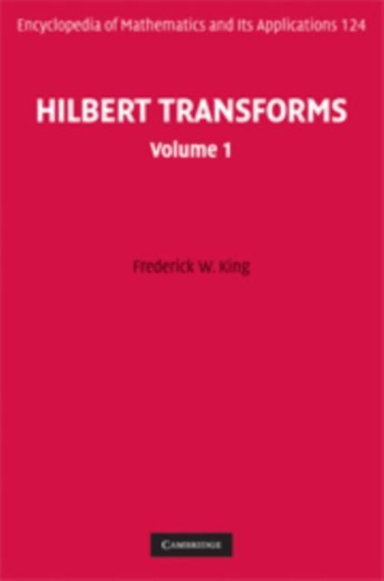 Hilbert Transforms | 9780521887625 | Fred King | Boeken | bol