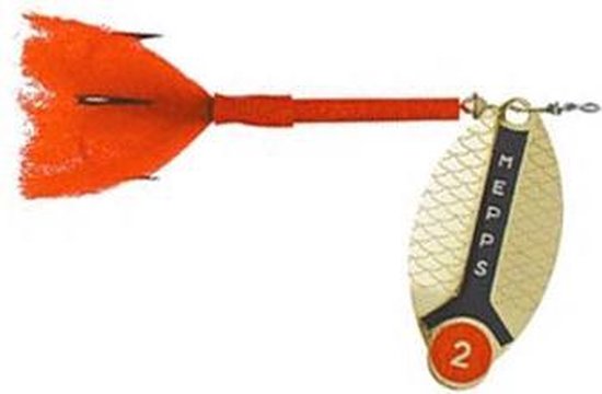 Mepps lusox - 8 cm - goud | bol