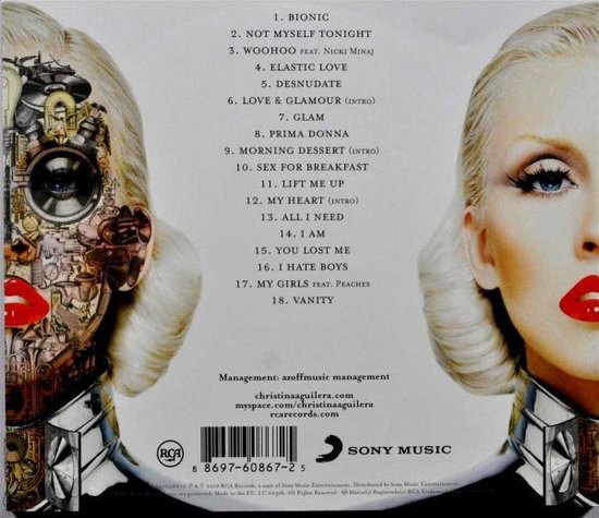Bionic, Christina Aguilera | Muziek | bol