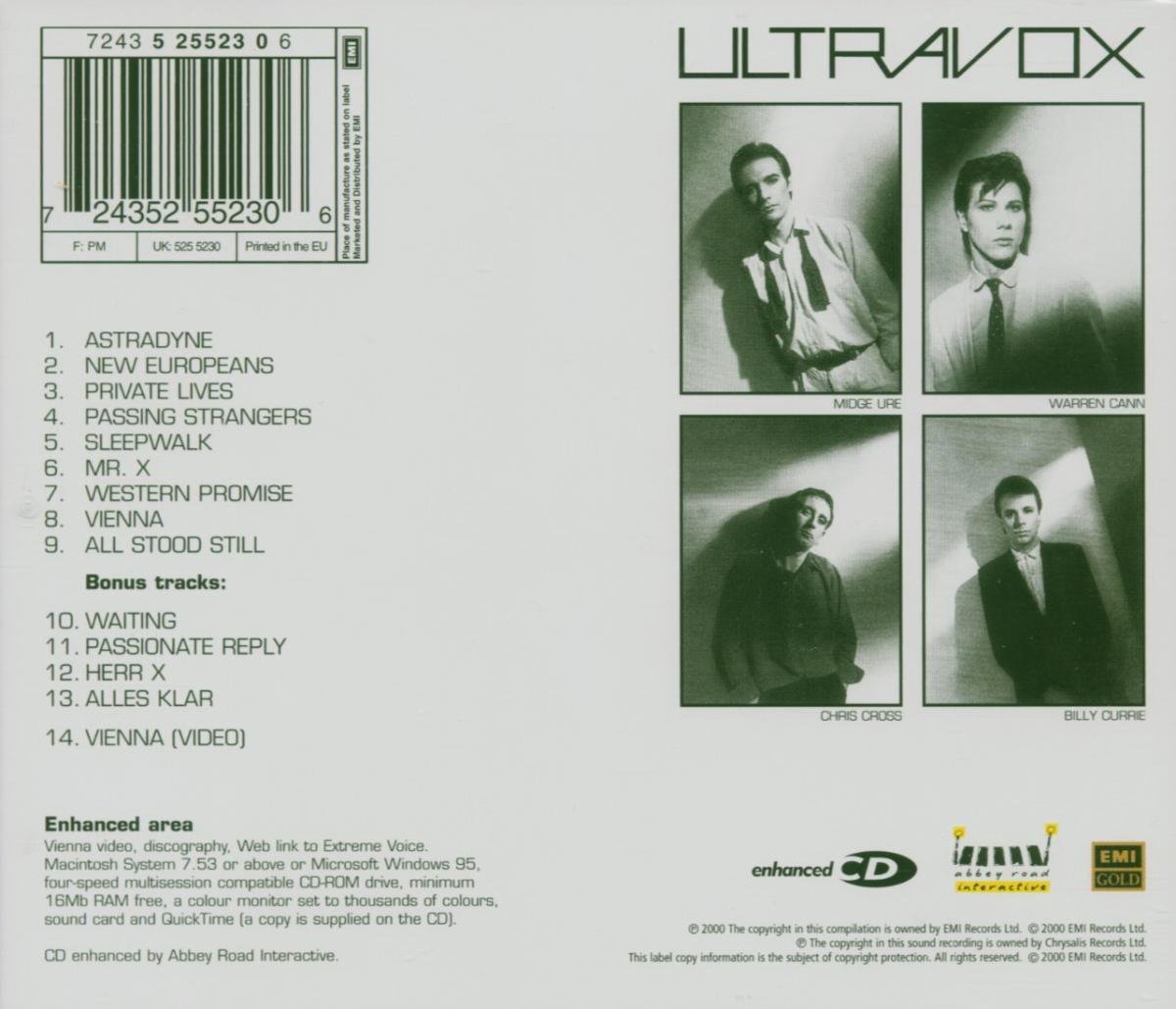 Vienna, Ultravox | CD (album) | Muziek | bol