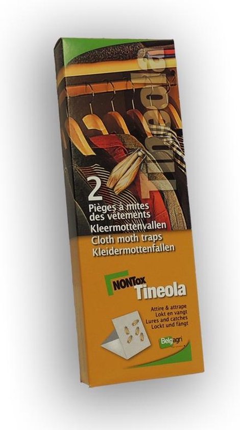 Tineola - Kleermotvallen - 2 stuks | bol