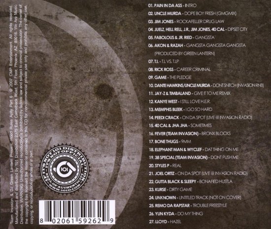 Team Invasion - Hood Rules Apply Vol.6, Team Invasion | CD (album ...