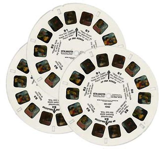 View-Master Elmo wil spelen - 3 schijfjes TYCO - 1992 | bol