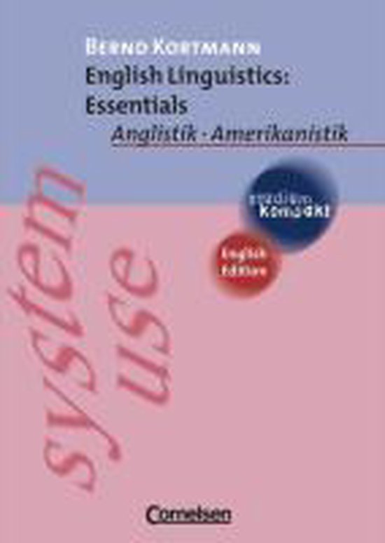English Linguistics: Essentials | 9783464311622 | Bernd Kortmann ...