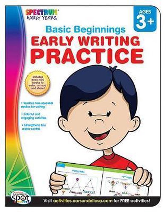 Early Writing Practice, Spectrum | 9781609968861 | Boeken | bol.com