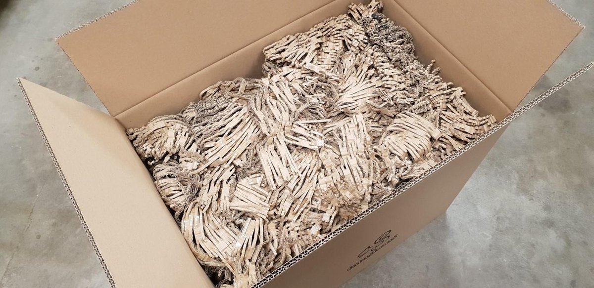 Opvulmateriaal Voor Dozen En Pakketten Verpakkingsmateriaal Van Opvulmateriaal Voor Dozen En Pakketten Verpakkingsmateriaal Van