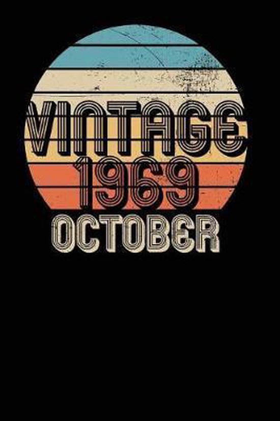 Vintage 1969 October, Leon Velez | 9781093415162 | Boeken | bol