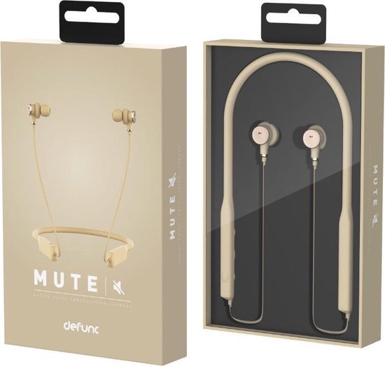 Defunc MUTE Draadloze Oordopjes | In-Ear Headphone | Noise Cancelling ...