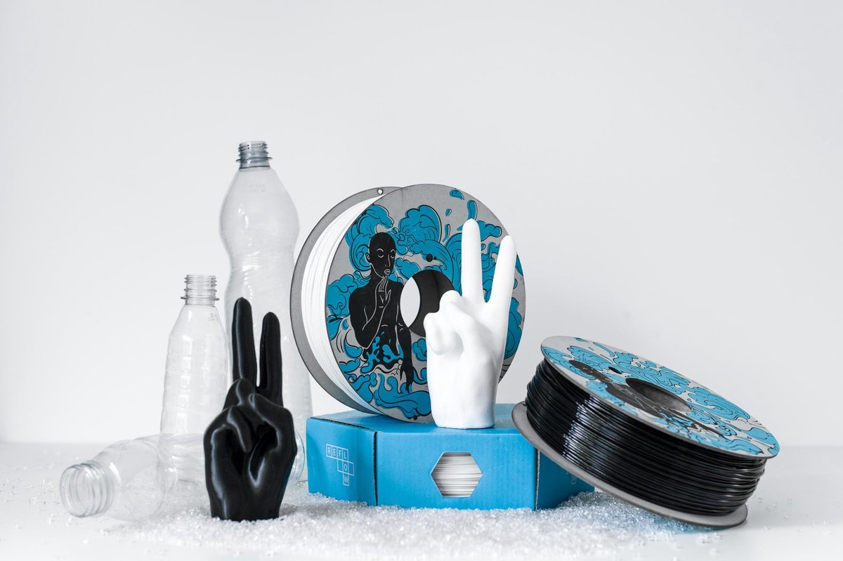 3D printer filament – Reflow recycled filament - rPETG Pastel Range ...