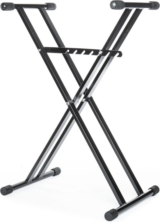 MUSIC STORE KB-2P A Double X-Stand Stagepianos - Keyboard standaard | bol