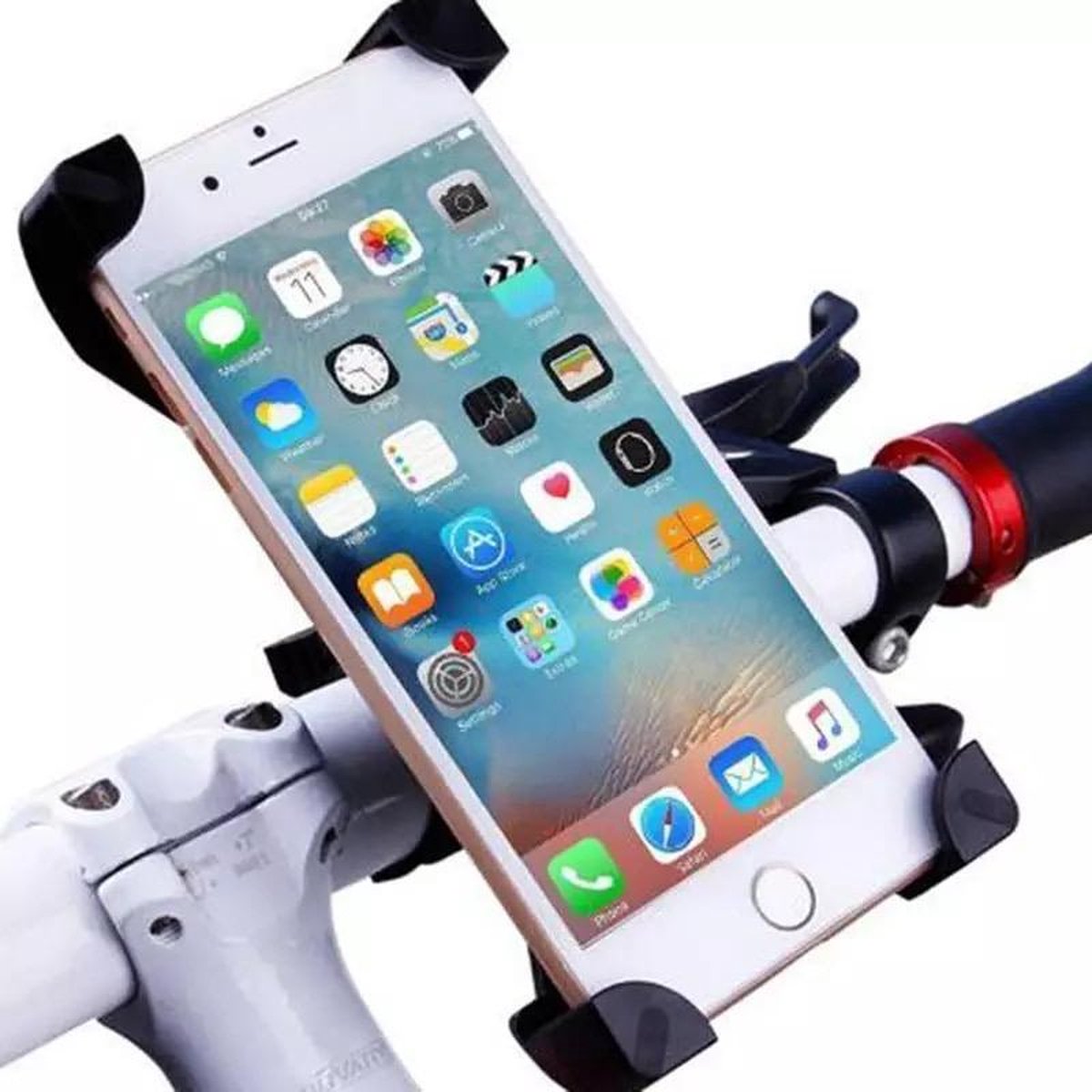 Telefoonhouder Fiets | Universeel | Zwart | Fietstelefoonhouder ...