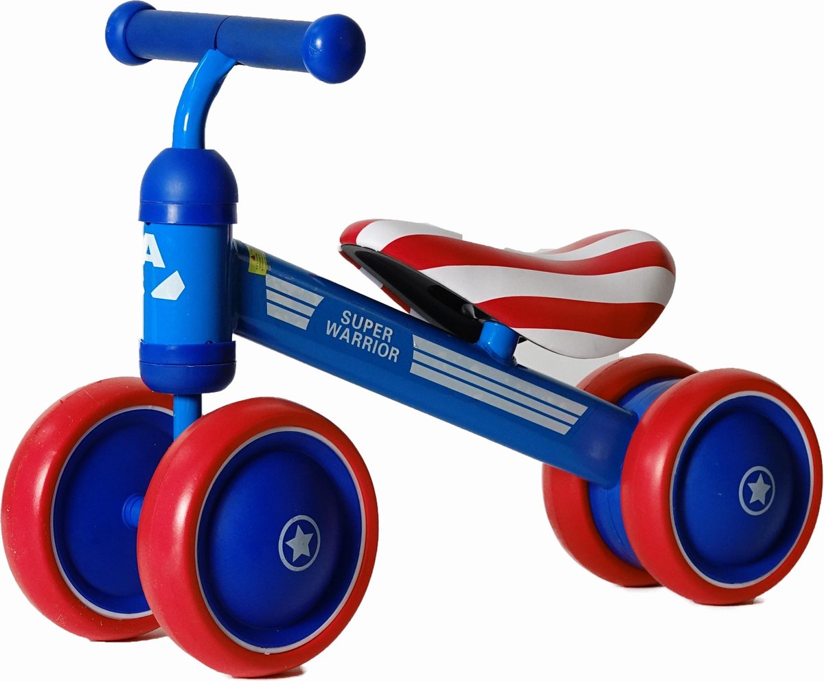 B.Duke Blauw - Loopfiets | bol.com