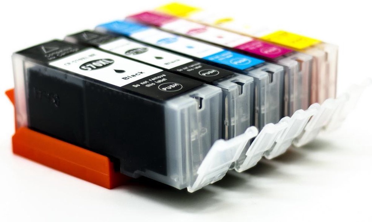 Inktdag inktcartridges voor Canon PGI-570XL / CLI-571XL, Canon 570/571 ...