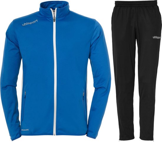 Uhlsport Essential Classic Trainingspak Azuur Blauw-Wit Maat 104 | bol