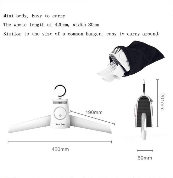 bol.com | Schoenendroger draagbare elektrische kleding schoenen warme ...