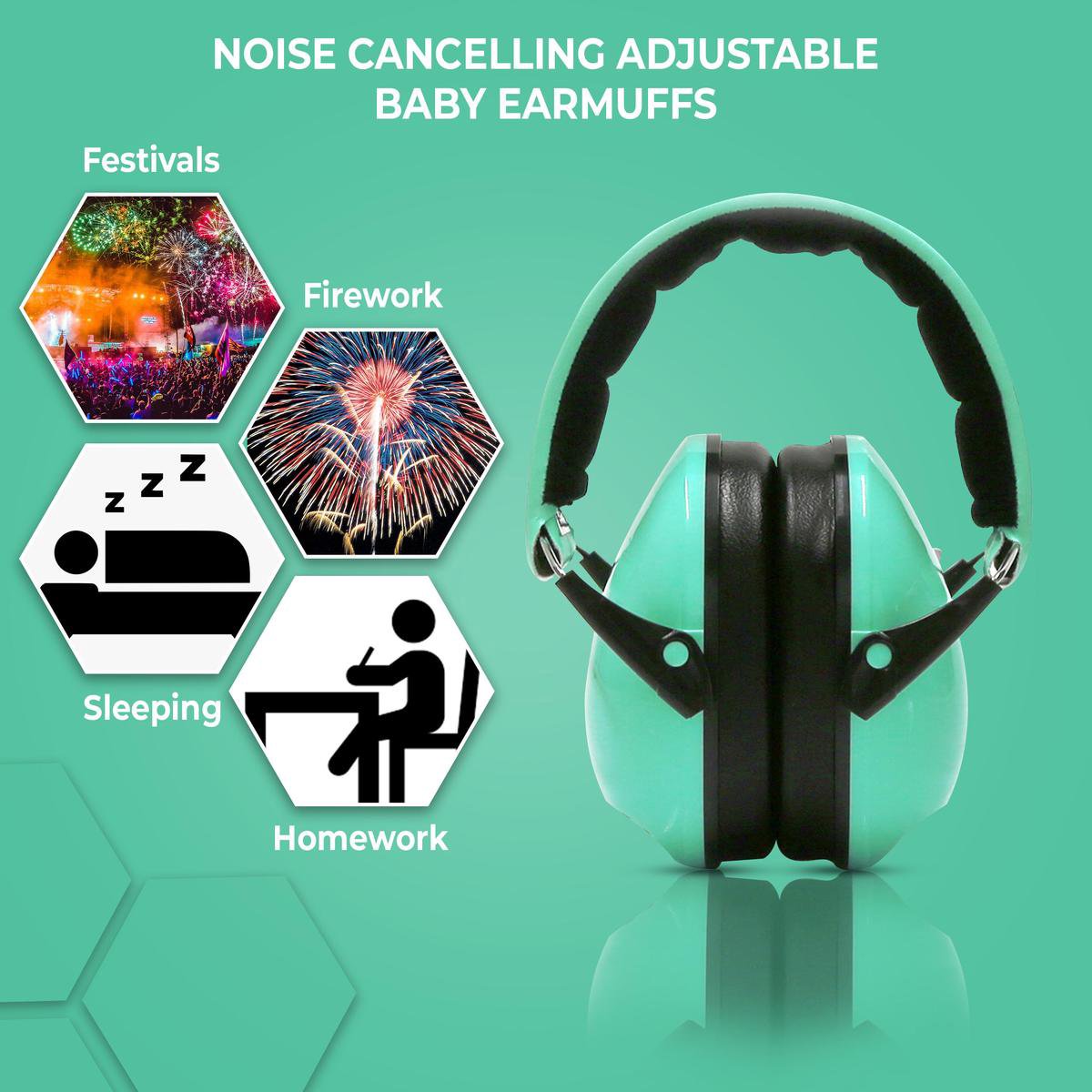 Gehoorbescherming kinderen - Oorkappen kind - Earmuffs - Gehoorbeschermers -... | bol.com