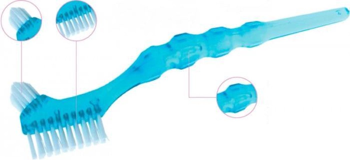 Miradent Proto Brush® De Luxe Protheseborstel tandenborstel voor kunstgebit | bol.com
