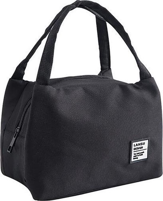 Draagbare lunch zak thermisch geïsoleerd lunch box Tote koeltas zak ...
