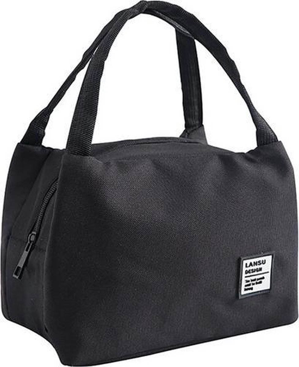 Draagbare lunch zak thermisch geïsoleerd lunch box Tote koeltas zak ...