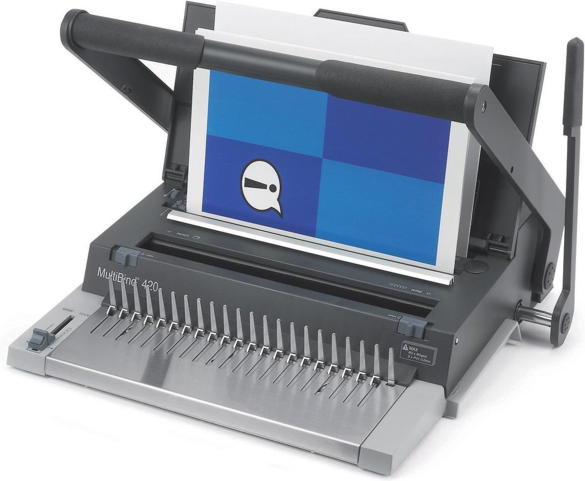 GBC Multibind 420 Pons Inbindmachine - Zwart | bol.com