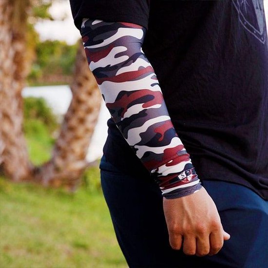 Arm Sleeve Crimson Military Camo | bol.com