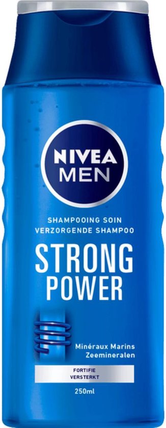 MULTI BUNDEL 3 stuks Nivea Men Strong Power Shampoo 250ml | bol.com