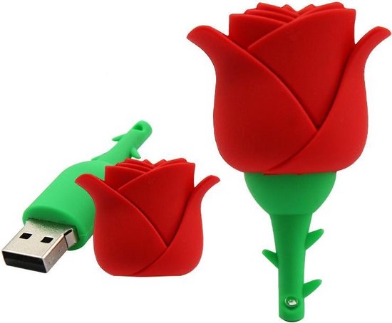 Roos usb stick 32GB – bloem - 1 jaar garantie – A graden klasse chip | bol