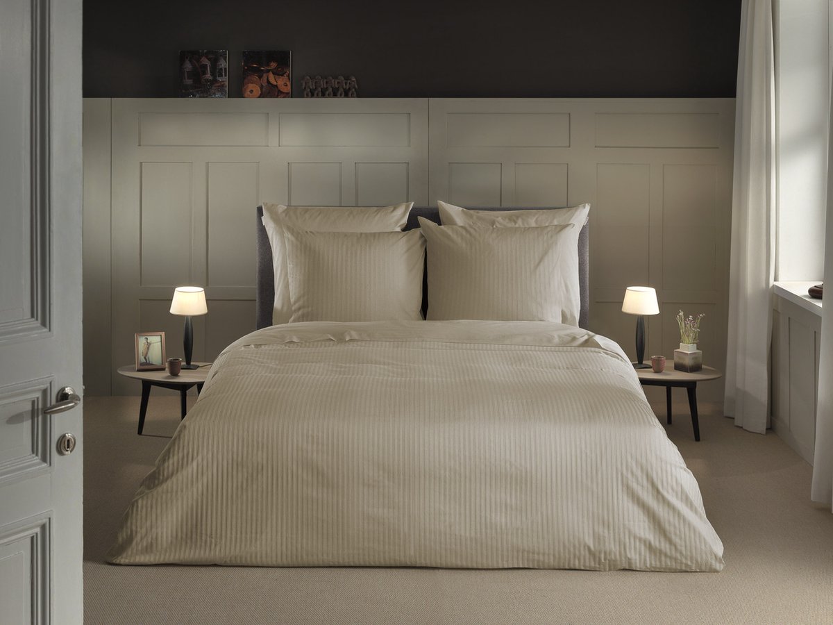 Heckettlane Mojave Sand Dekbedovertrek Banda, gemaakt van 100% Katoen ...