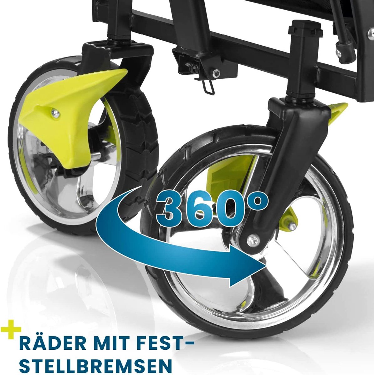 Hoberg Opvouwbare Premium Handkar incl. dak met UV-bescherming | Handkar met... | bol.com