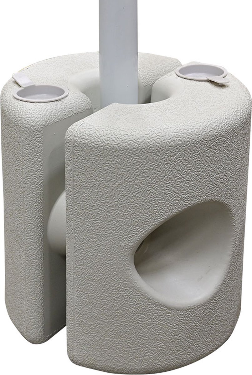 Gewichtvoet partytent - Voet partytent - Vulbaar - Tot 9 KG - 1 stuk | bol