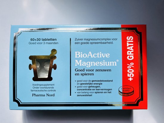 Pharma Nord - BioActive magnesium - 50% Gratis | bol.com