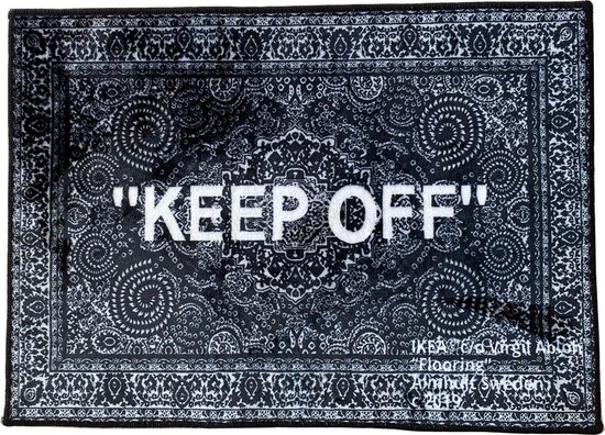 Keep Off Tabijt, Keep Off Rug, Keep Off Patterned Rug, Gift For Him ...